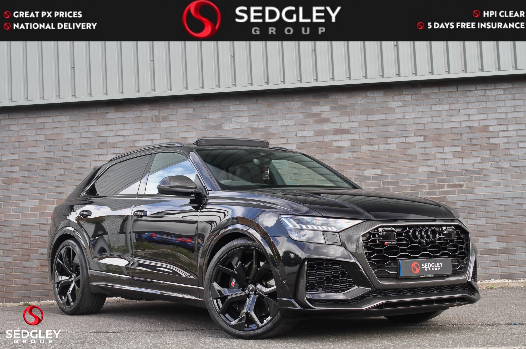 2020 Audi RSQ8 4.0 TFSI V8 Carbon Black Tiptronic quattro Euro 6 (s/s ...